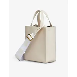 Marni Museo Leather Tote - Seashell