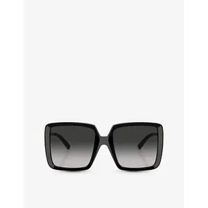 Tiffany & Co. Square Frame Acetate And Metal Sunglasses - Black