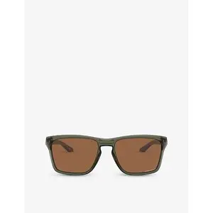 Oakley Rectangle Sunglasses - Green
