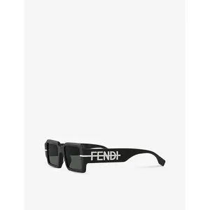Fendi Fendigraphy Rectangle Sunglasses