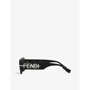 Fendi Fendigraphy Rectangle Sunglasses