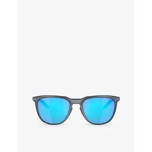Oakley Oo9286 Thurso Round-frame Sunglasses - Blue