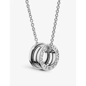 BVLGARI B.zero1 18ct White-gold Pendant Necklace - White Gold