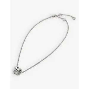BVLGARI B.zero1 18ct White-gold Pendant Necklace