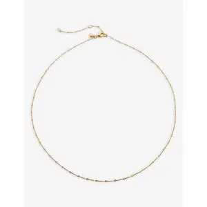 Monica Vinader Fine Twist Vermeil Choker Necklace - Gold