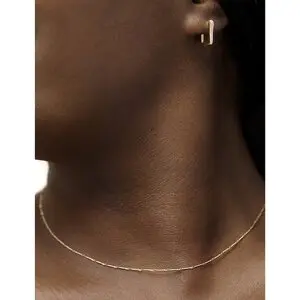 Monica Vinader Fine Twist Vermeil Choker Necklace