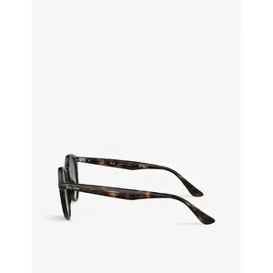 Ray-ban Rb2180 Phantos-frame Sunglasses - Brown
