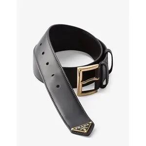 Prada Brand-plaque Leather Belt