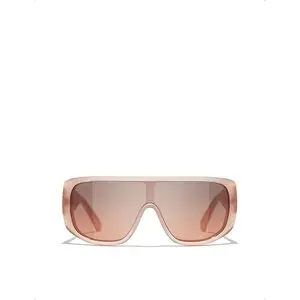Chanel CHANEL Shield Sunglasses Pink