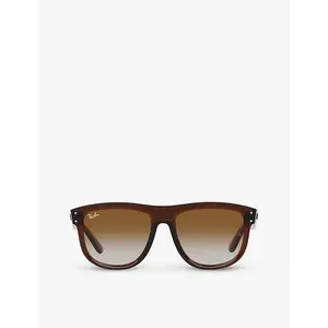 Ray-ban Rbr0501s Boyfriend Square-frame Sunglasses