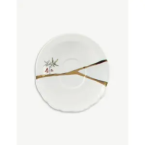 SELETTI Kintsugi N3 Coffee Cup With Saucer In Porcelain - One-color