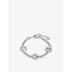 BVLGARI 18ct White-gold And Diamond Bracelet - White Gold