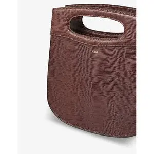 Soeur Cheri Leather Tote Bag - Brown