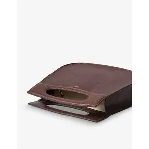 Soeur Cheri Leather Tote Bag - Brown