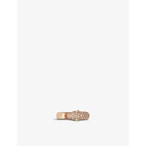Cartier Panthère De 18ct And Diamond Ring - Rose Gold