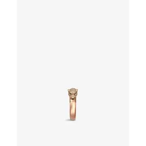 Cartier Panthère De 18ct And Diamond Ring - Rose Gold