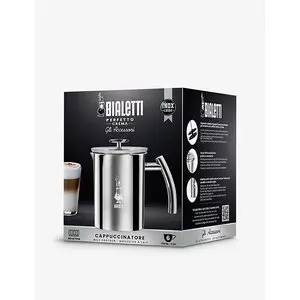 BIALETTI Manual Stainless Steel Milk Frother