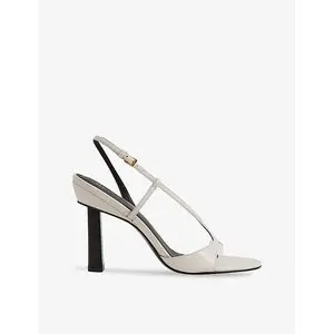 REISS Leather Strap Sandals