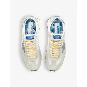 GOLDEN GOOSE Marathon Runner Low-top Sneakers - White/comb