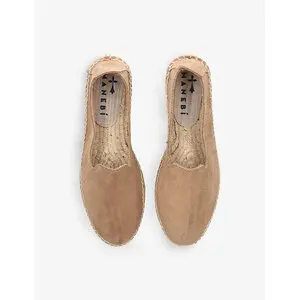 Manebí Hamptons Double-sole Suede Espadrilles - Taupe