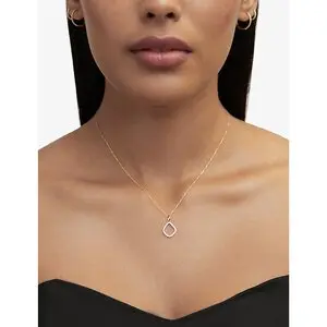 Monica Vinader Riva Kite Lab Grown Diamond Pendant