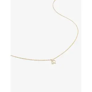 Monica Vinader 14ct Yellow-gold Pendant Necklace - Yellow Gold