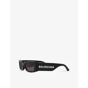 Balenciaga Bb0260s Rectangle-frame Sunglasses