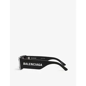 Balenciaga Bb0260s Rectangle-frame Sunglasses