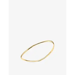 Monica Vinader Nura Reef Bangle - Yellow Gold