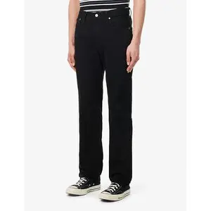 LEVI'S 501 Straight-leg Mid-rise Jeans - Black 80701