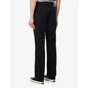 LEVI'S 501 Straight-leg Mid-rise Jeans - Black 80701