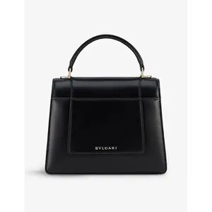 BVLGARI Serpenti Forever Top-handle Bag - Black