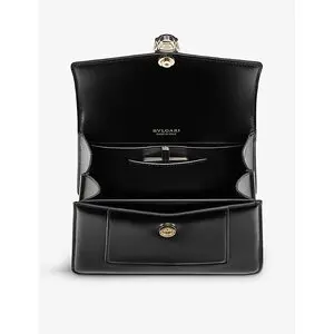 BVLGARI Serpenti Forever Top-handle Bag - Black