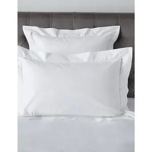 THE WHITE COMPANY Cavendish Cotton Pillowcase - White