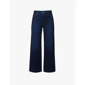 Paige Anessa Ankle Wide-leg Denim Jeans