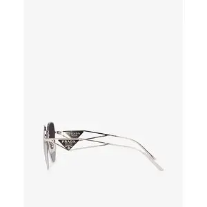 Prada Aviator Sunglasses - Silver
