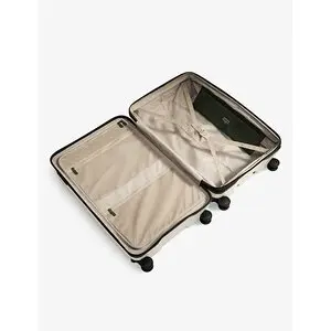 ANTLER Icon Stripe Large Hard-shell Polycarbonate Suitcase 78.5cm - Taupe