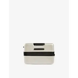 ANTLER Icon Stripe Large Hard-shell Polycarbonate Suitcase 78.5cm - Taupe