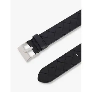 Bottega Veneta Double-weave Leather Belt