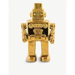 SELETTI Robot Gold-toned Ornament 30cm - One-color
