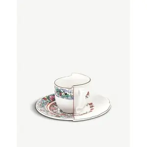 SELETTI Tamara Hybrid Porcelain Coffee Cup And Saucer - One-color