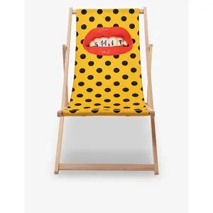 SELETTI Wears Toiletpaper Sh*t Foldable Deckchair 87cm X 58cm