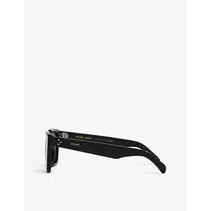 Celine Irregular-frame Acetate Sunglasses