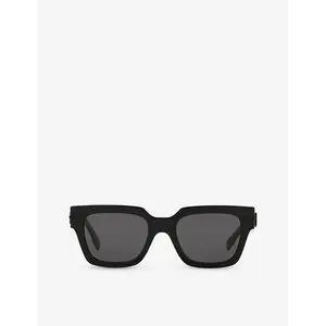 Fendi Irregular-frame Sunglasses - Black