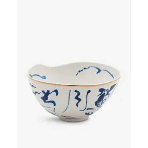 SELETTI Diesel Living With Classics On Acid Koi Porcelain Salad Bowl 18.3cm - One-color