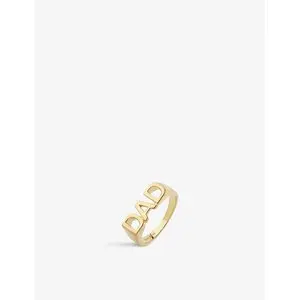 MARIA BLACK Dad Gold-plated Ring - Gold Hp