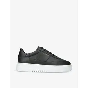 Axel Arigato Orbit Vintage Contrast-panel Leather Trainers - Blk/white