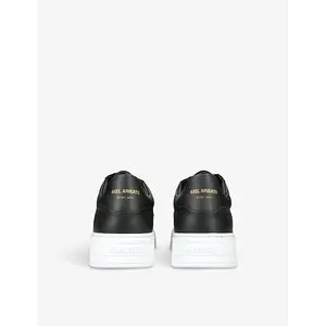 Axel Arigato Orbit Vintage Contrast-panel Leather Trainers - Blk/white
