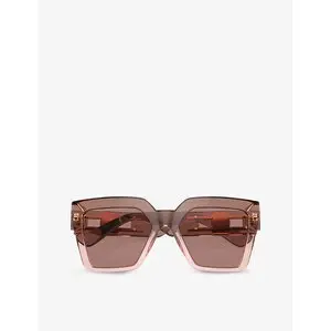 Versace Ve4458 Butterfly-frame Sunglasses - Tan