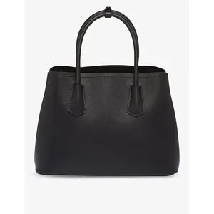 Prada Double Leather Top-handle Bag